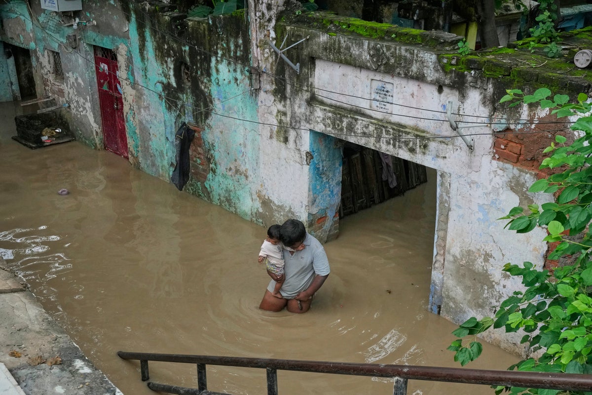 Yamuna river in Delhi breaches danger mark as deadly floods swamp India ...