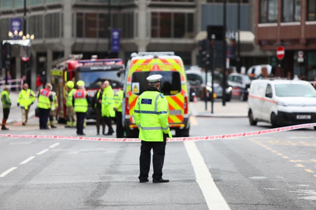 Fifteen people in hospital after bus hits pedestrians outside London ...