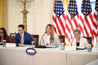 ‘The robots are here’: Melania Trump makes rare appearance to hail AI ...