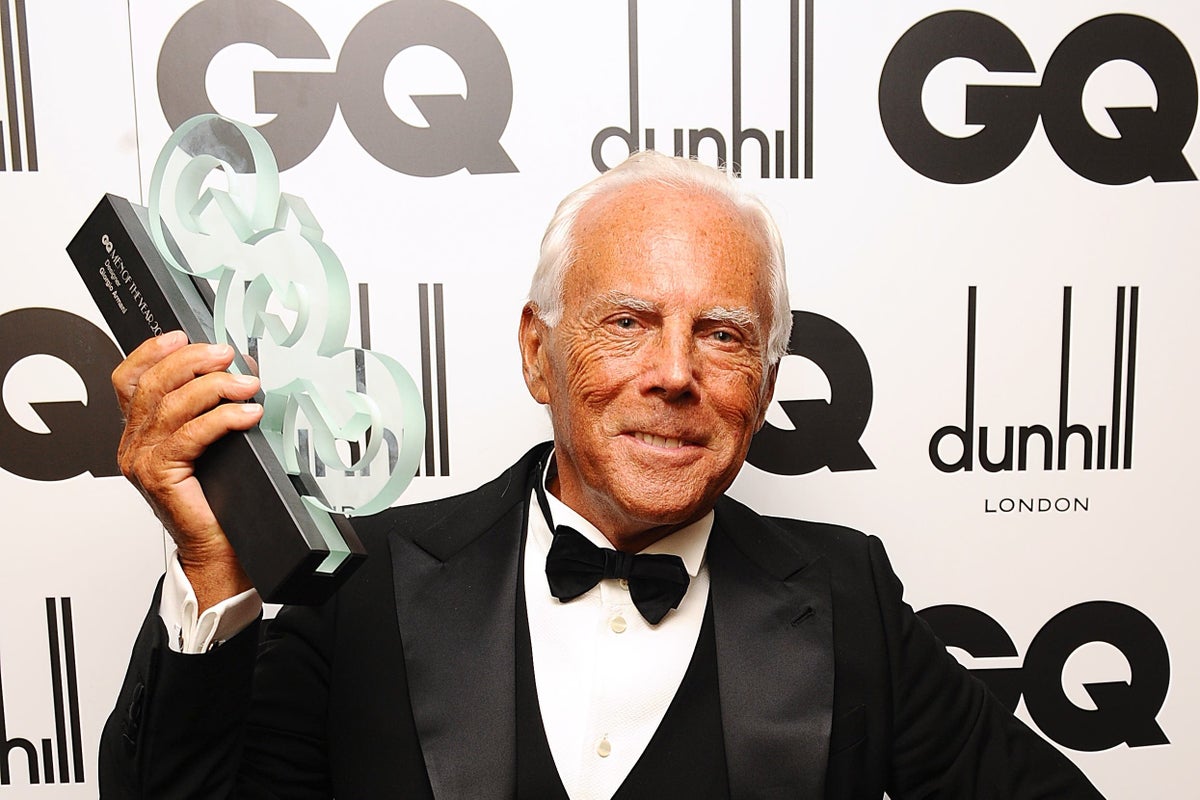 Giorgio Armani wished he had spent more time with friends and family ...