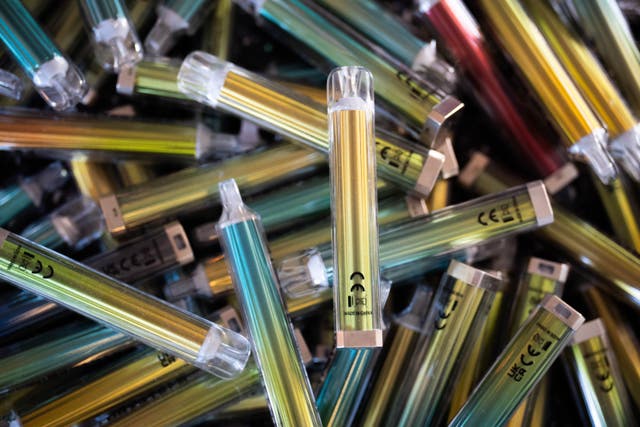 One in four vapes confiscated from students contain ‘highly addictive ...