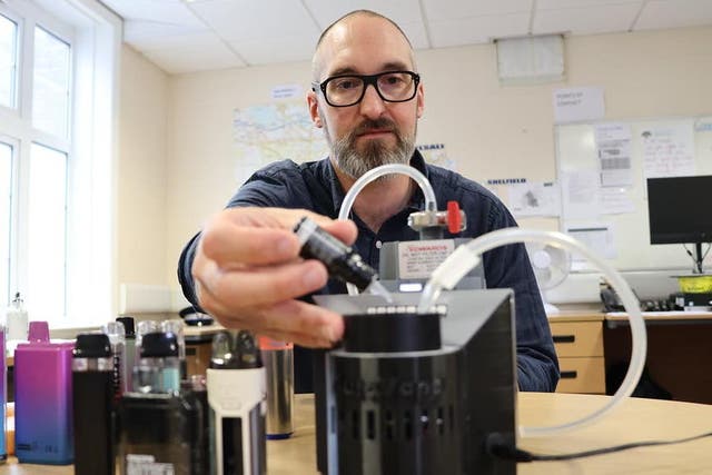 One in four vapes confiscated from students contain ‘highly addictive ...