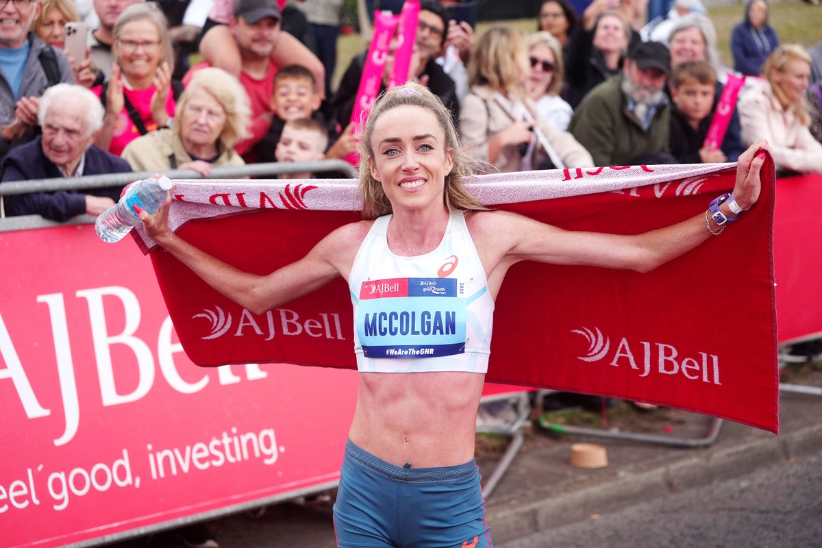 Eilish McColgan upbeat after third place at Great North Run ...United ...