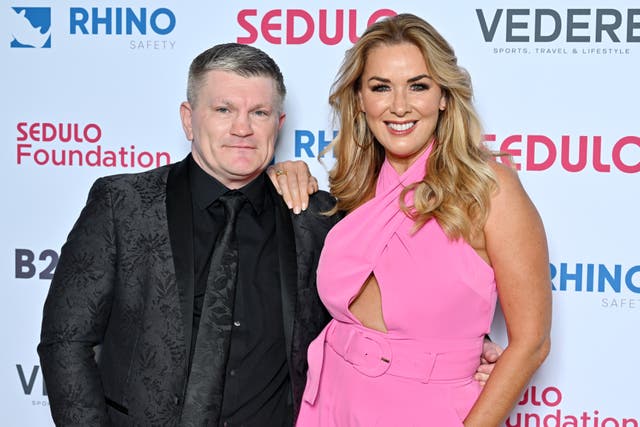 Ricky Hatton’s ex-girlfriend Claire Sweeney pays tribute to ‘adored ...