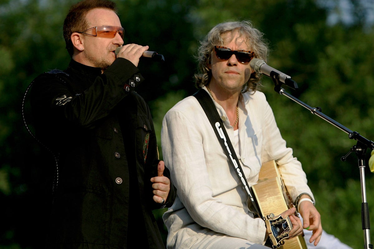 Bob Geldof hits back at Bono’s ‘white saviour complex’ concerns | The ...
