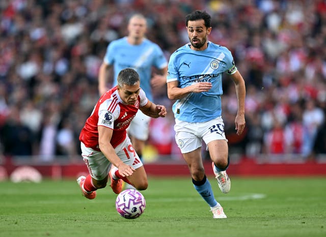 Man City were at a ‘disadvantage’ against Arsenal claims Bernardo Silva ...