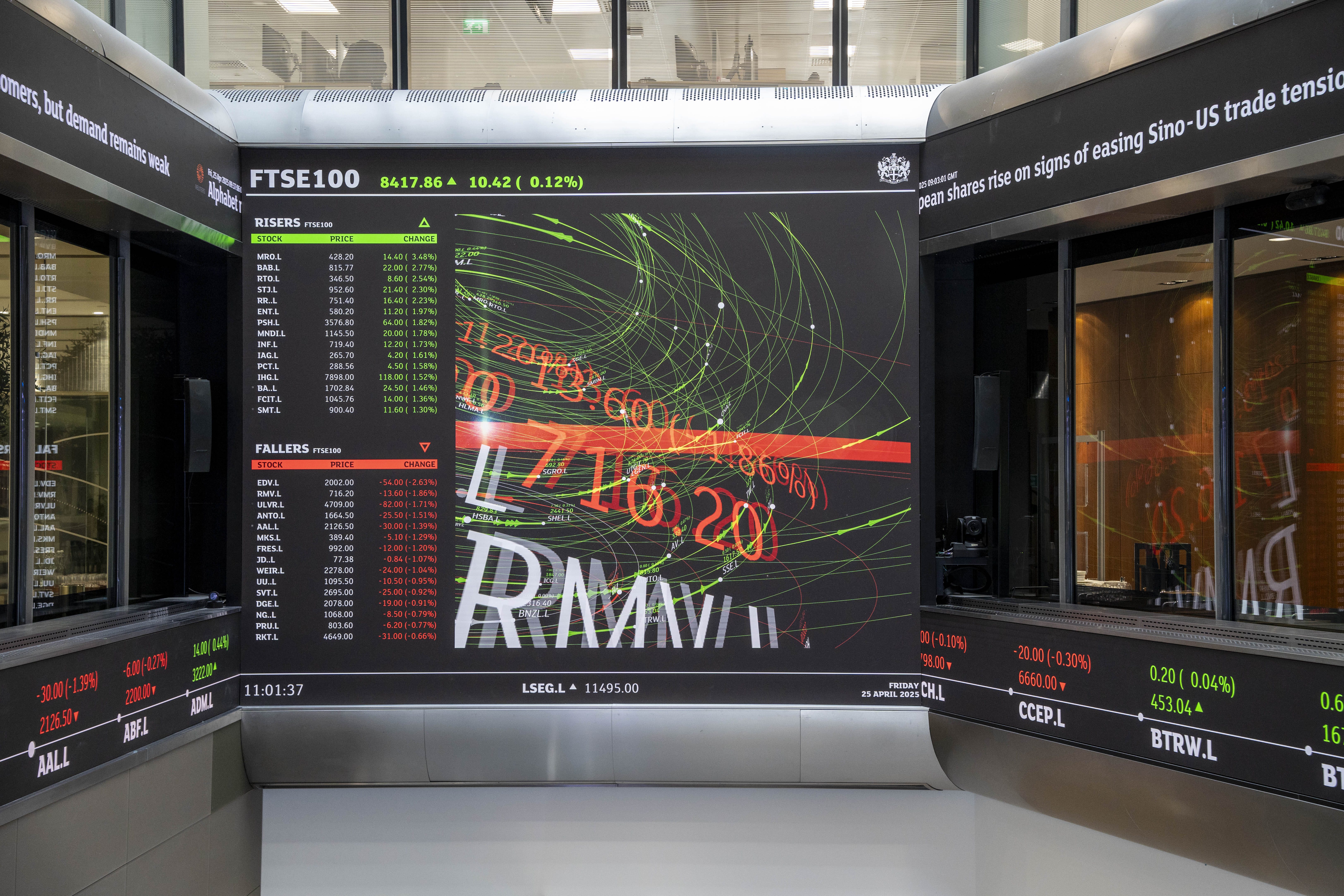 Political unease sparks increase in UK bond yields as FTSE 100 dips | The Independent