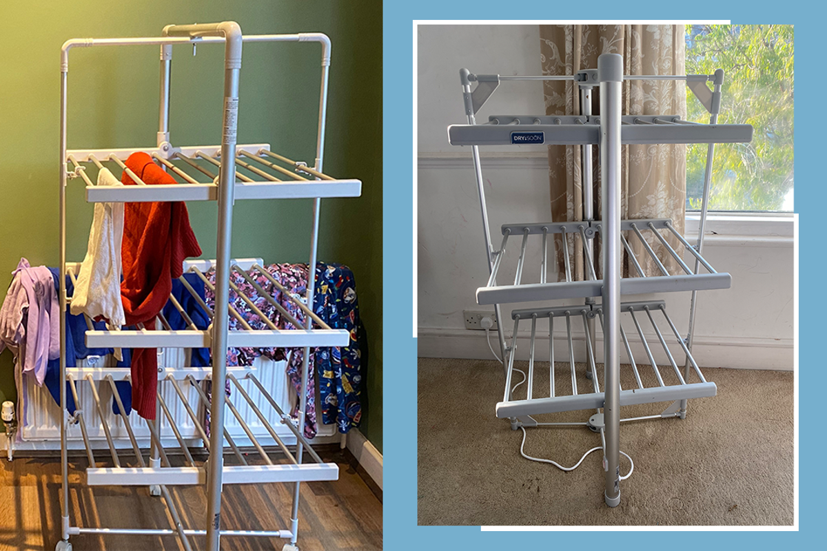 mesa drying clothes rack