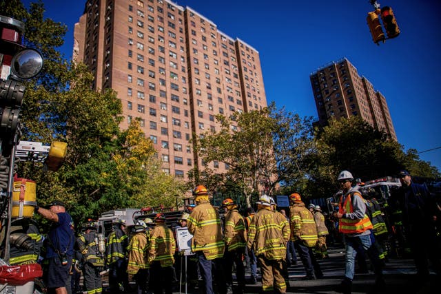 Investigation under way after 17-story New York apartment block ...
