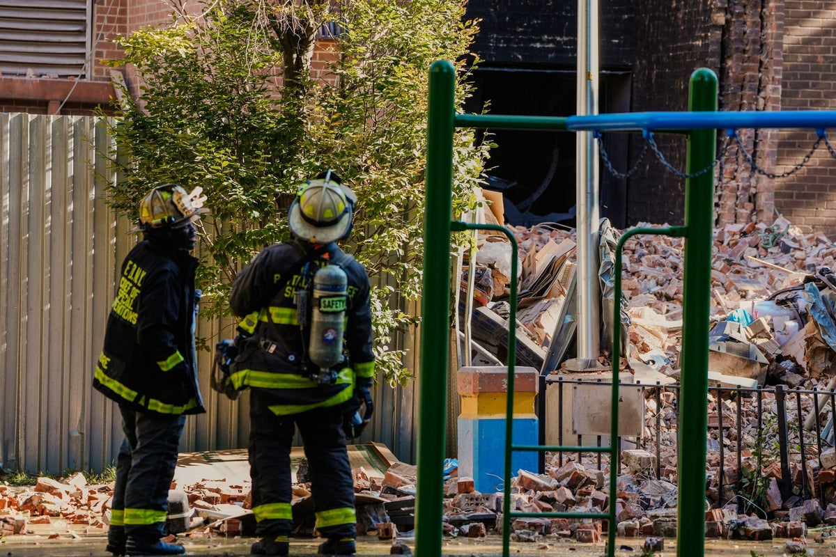 New York explosion: ‘Loud boom’ heard as gas explosion partially ...