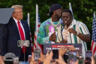 New York rapper who joined Trump at campaign rally jailed for attempted ...