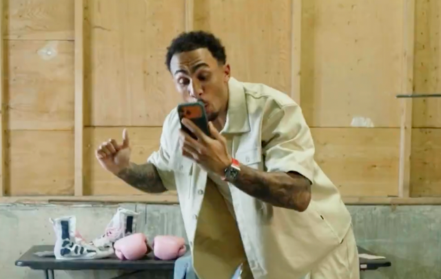 Ben Whittaker: Eddie Hearn unveils signing by recreating Jerry Maguire ...