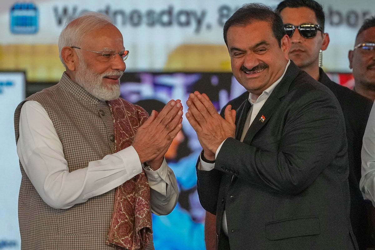 India's prime minister opens a new Mumbai airport built by Adani Group ...