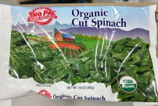 Frozen spinach recalled over possible health risk | The Independent