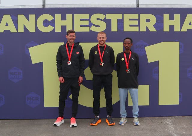 Manchester Half Marathon hits record numbers as Joe Wigfield storms to ...