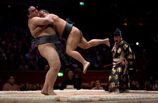 Sumo comes to London as rituals, evil spirits, and Lime bikes define ...