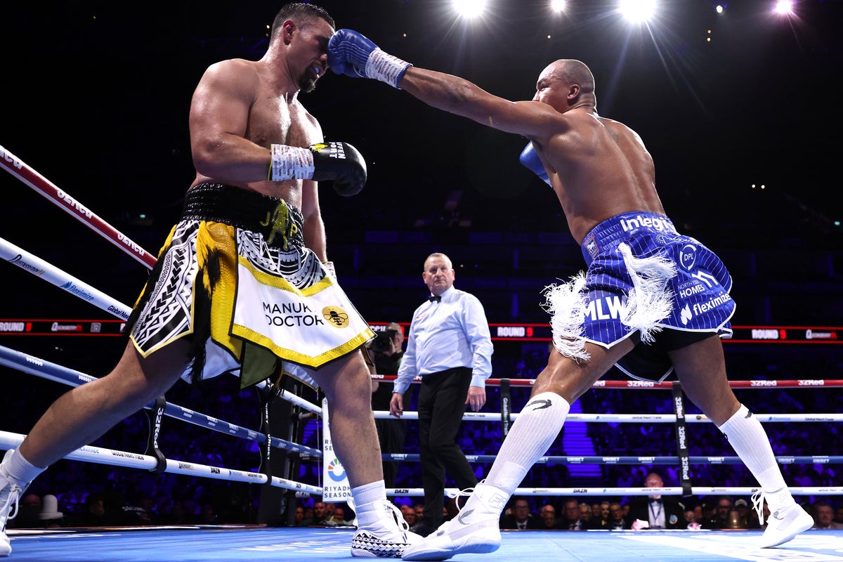 Joseph Parker fumes at Fabio Wardley stoppage as undisputed heavyweight ...