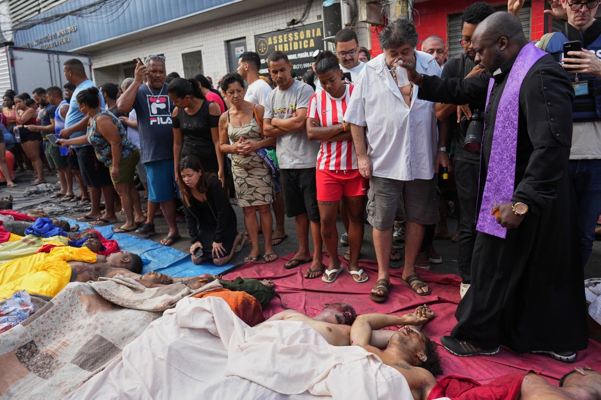 The death toll from a massive police raid in Rio de Janeiro rises to ...