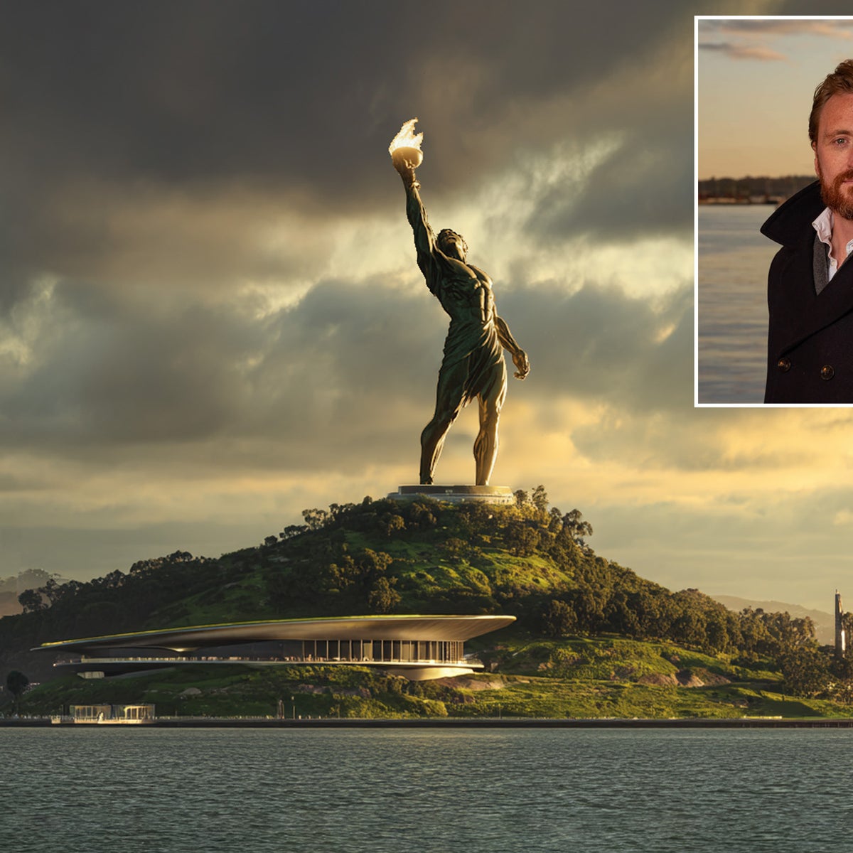 prometheus titan statue