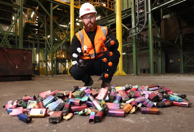 Urgent warning issued over ‘exploding zombie batteries’ in vapes | The ...