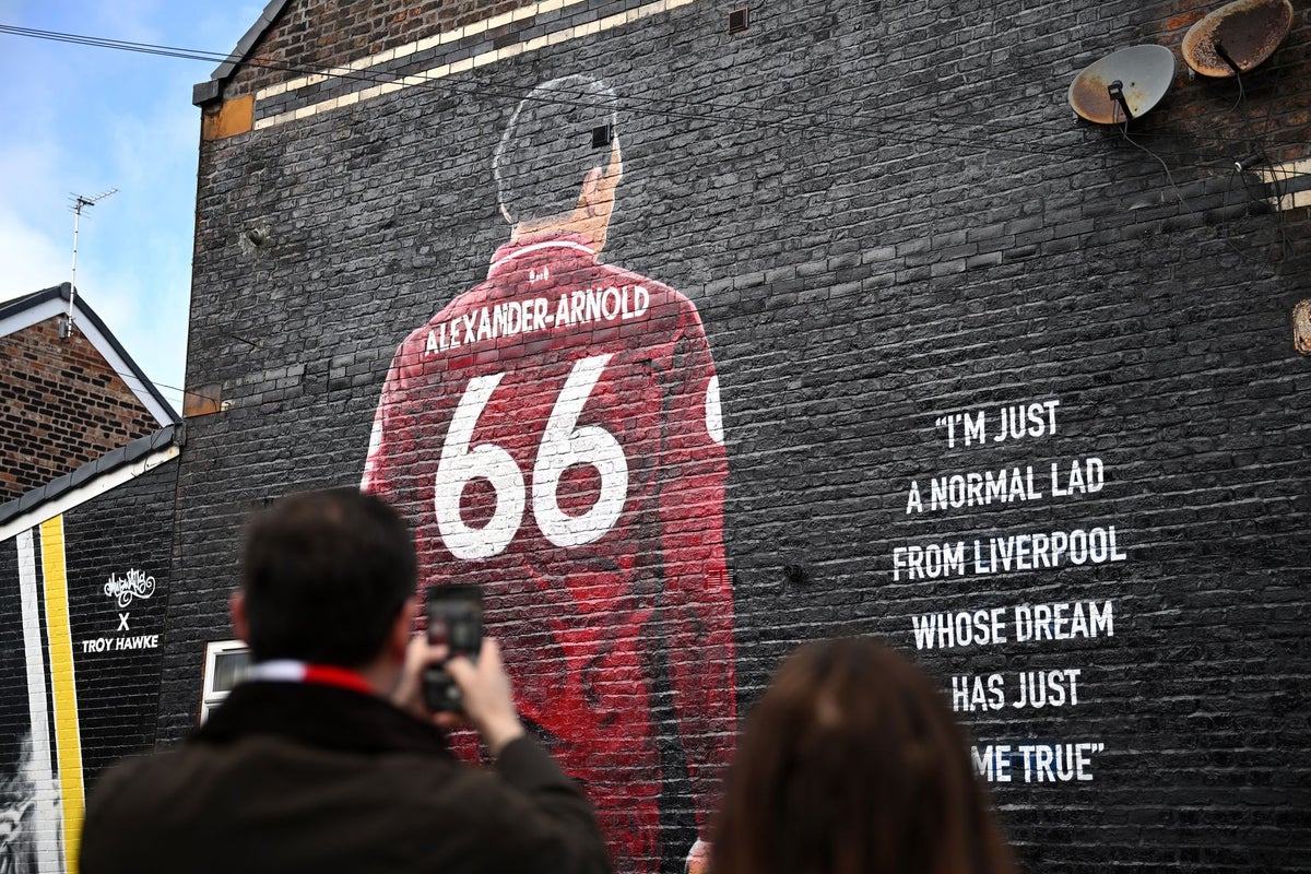 Trent Alexander-Arnold’s mural defaced: ‘Rat’ message sent as he ...