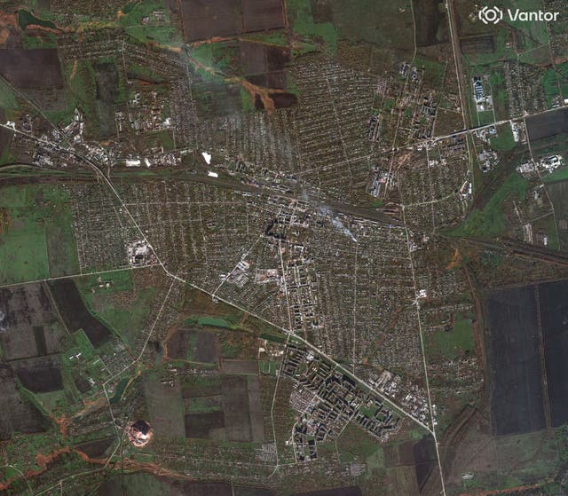 Satellite images show scale of destruction in Pokrovsk as Russia pushes ...