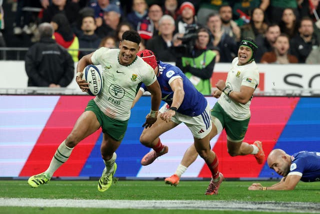 France v South Africa live: Result and reaction as Springboks shake off ...
