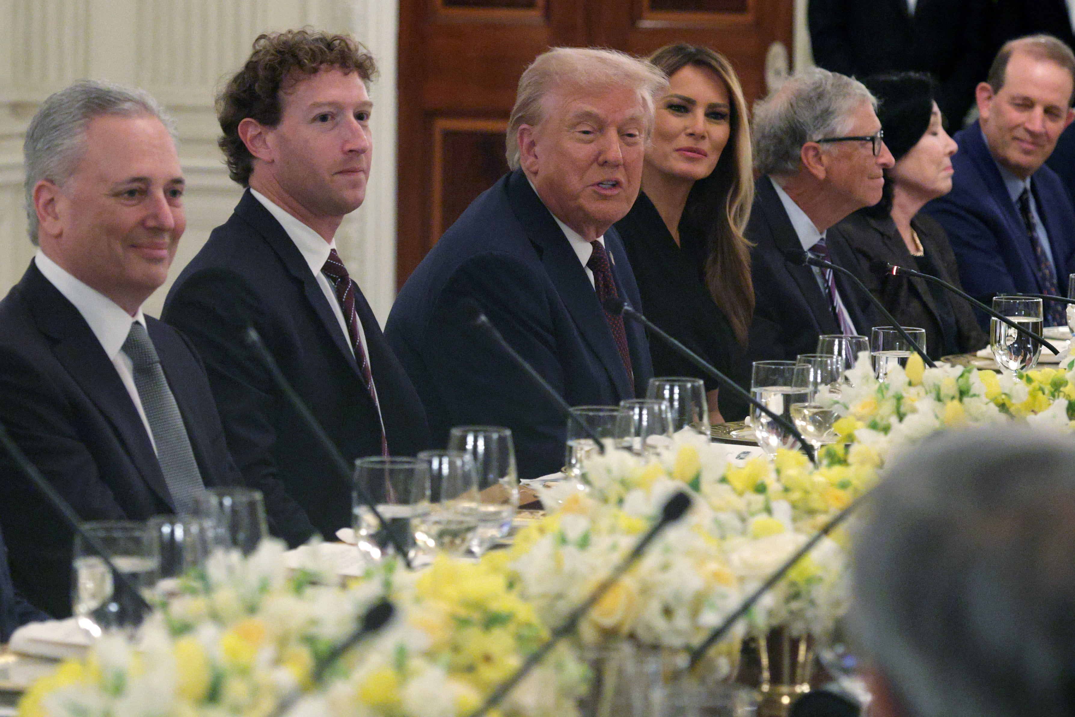Trump’s guest list as he hosts private White House dinner for Wall ...