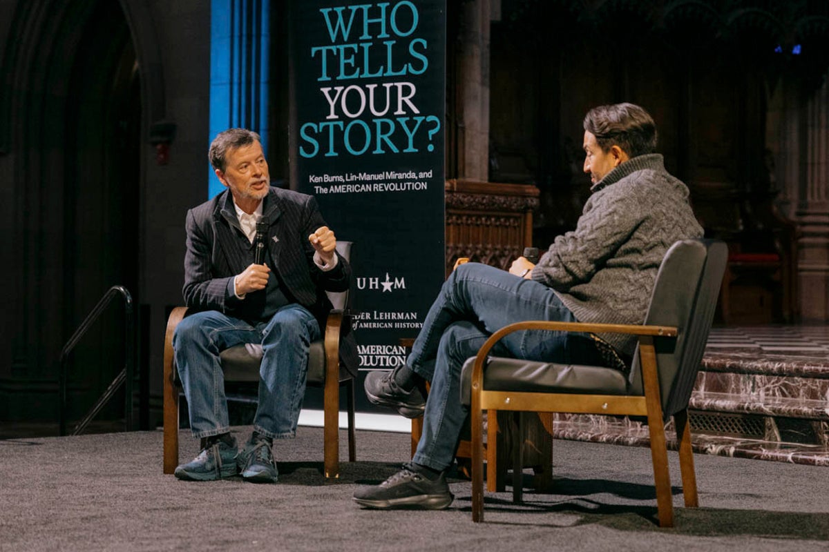 Ken Burns and Lin-Manuel Miranda offer history lesson to NYC students ...