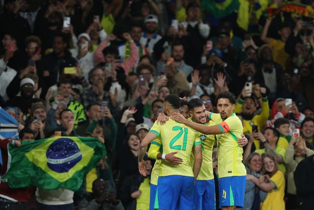 Arsenal handed scare as Gabriel injured in Brazil friendly against ...