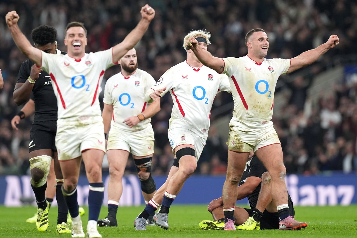 England vs New Zealand: England beat All Blacks at Twickenham for first ...
