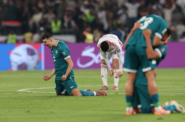Iraq score in 17th minute of stoppage time to keep World Cup qualifying ...