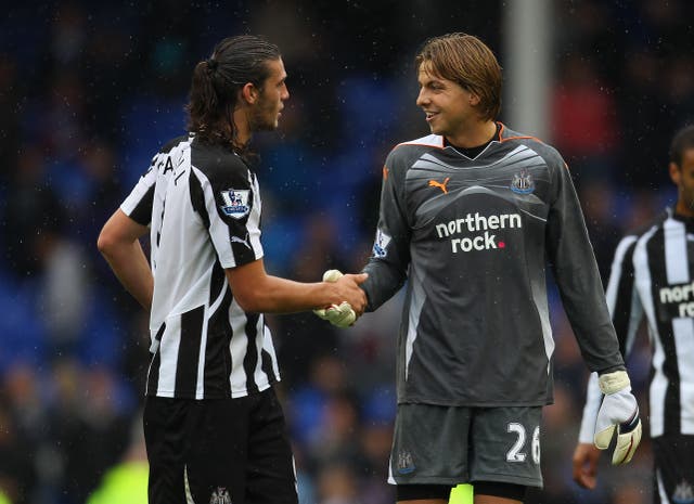 Tim Krul: I had to lump it to Andy Carroll at Newcastle – Alan Pardew ...
