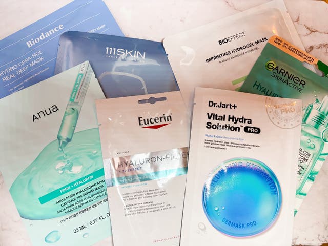 Best sheet masks for 2026, tested by a beauty editor | The Independent