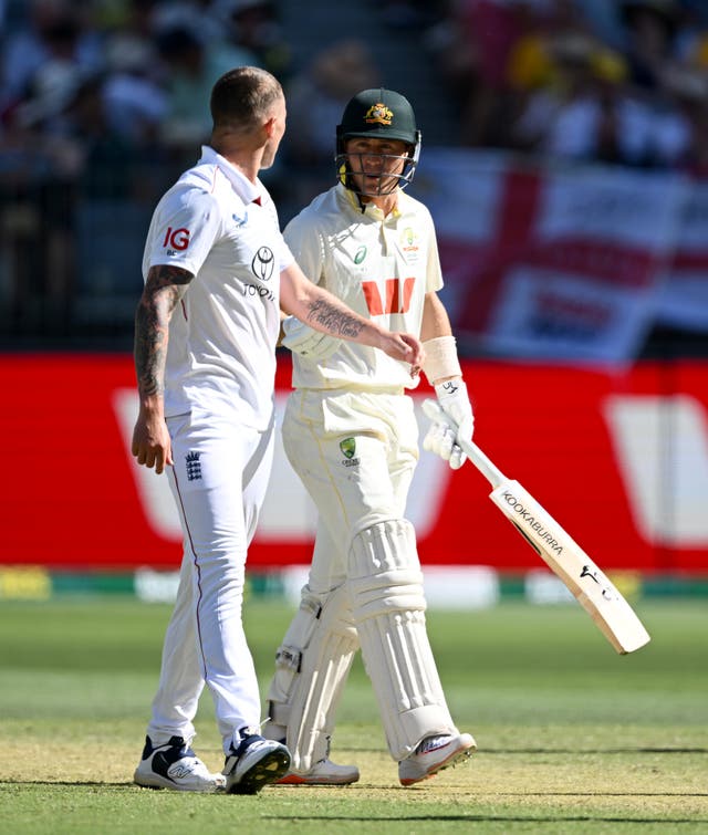 Marnus Labuschagne confronts Brydon Carse as tempers flare in Ashes ...
