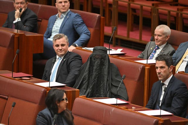 Australian far-right senator accused of ‘blatant racism’ after wearing ...