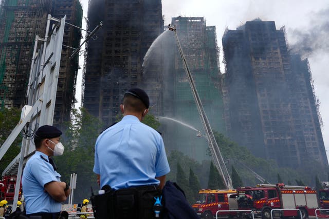 Hong Kong accuses construction firm of ‘gross negligence’ after ...