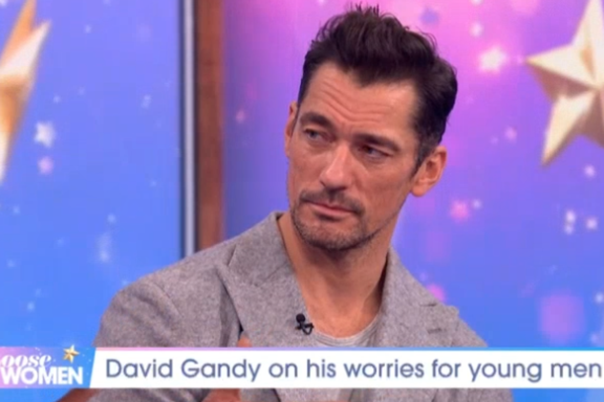 David Gandy: ‘Young men are taught they are a problem within society ...