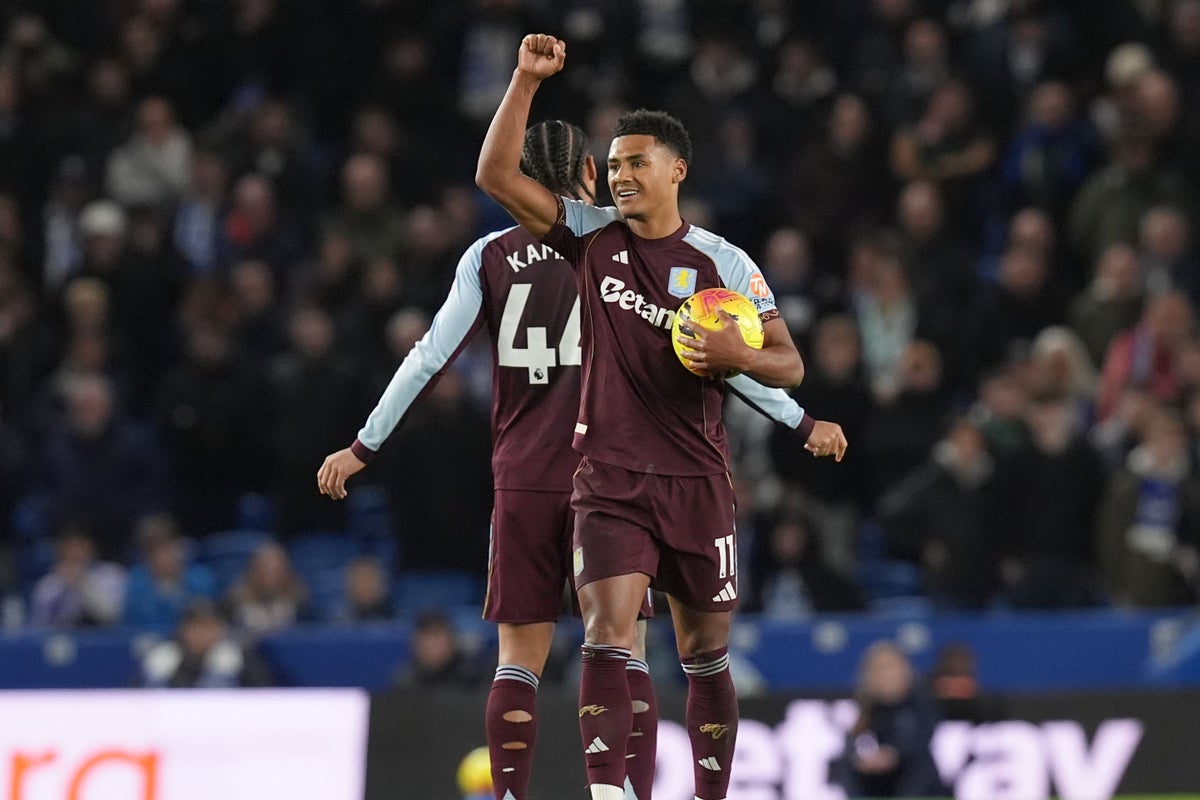 Ollie Watkins ends goal drought as Aston Villa crowned comeback kings ...