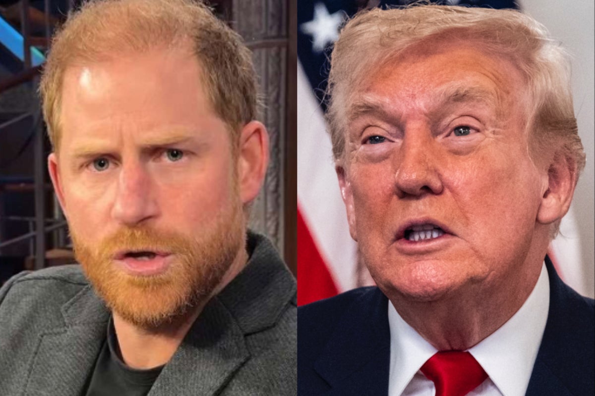 Trump is butt of the joke during Prince Harry’s Stephen Colbert ...
