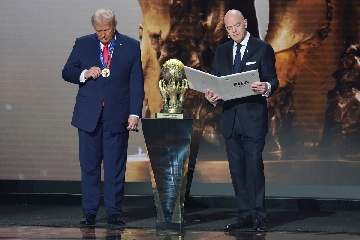 Gianni Infantino accused of breaking Fifa rules after giving Peace ...