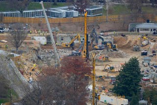 White House says ballroom construction is matter of national security ...