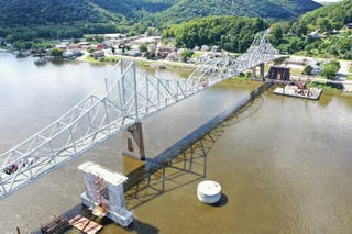 Historic Black Hawk Bridge over Mississippi River set for explosive ...