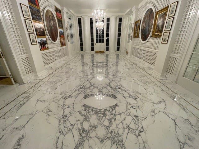 Trump unveils ‘potential marble armrests’ for seats at the Kennedy ...