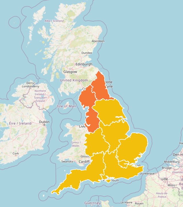 UK weather: Britain set for cold start to 2026 with amber health alert ...