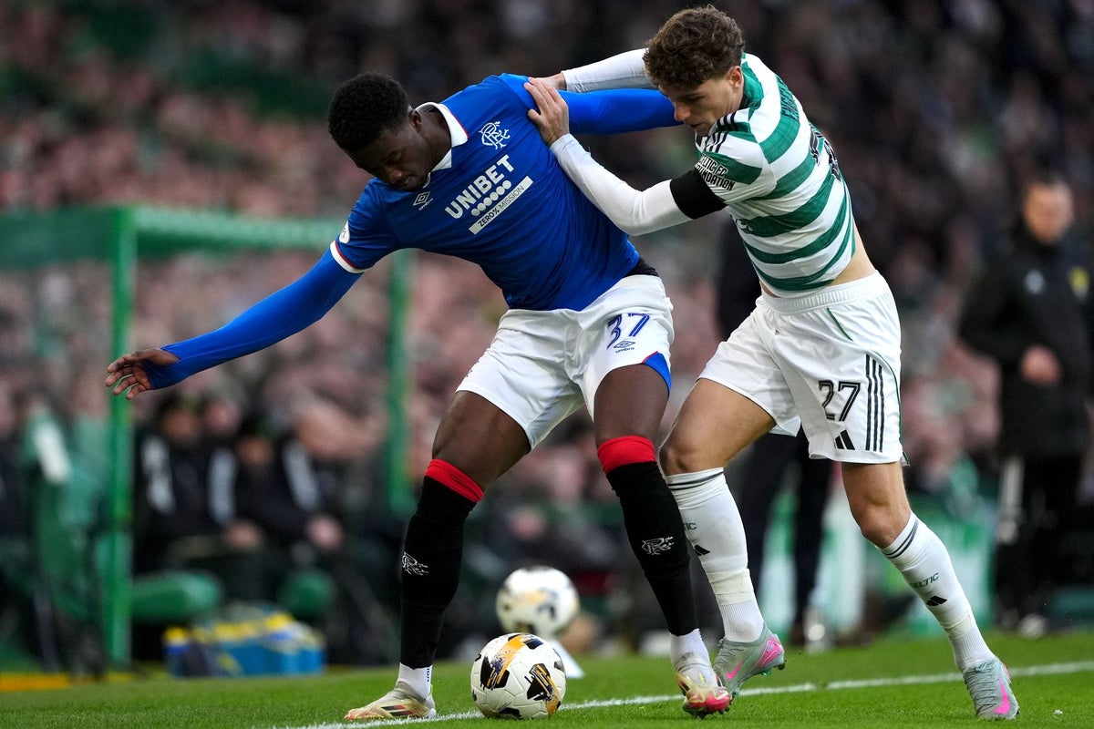Celtic v Rangers live: Team news and line-ups ahead of Old Firm derby ...