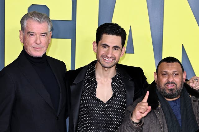 Pierce Brosnan and Amir El-Masry on their Prince Naseem biopic Giant ...