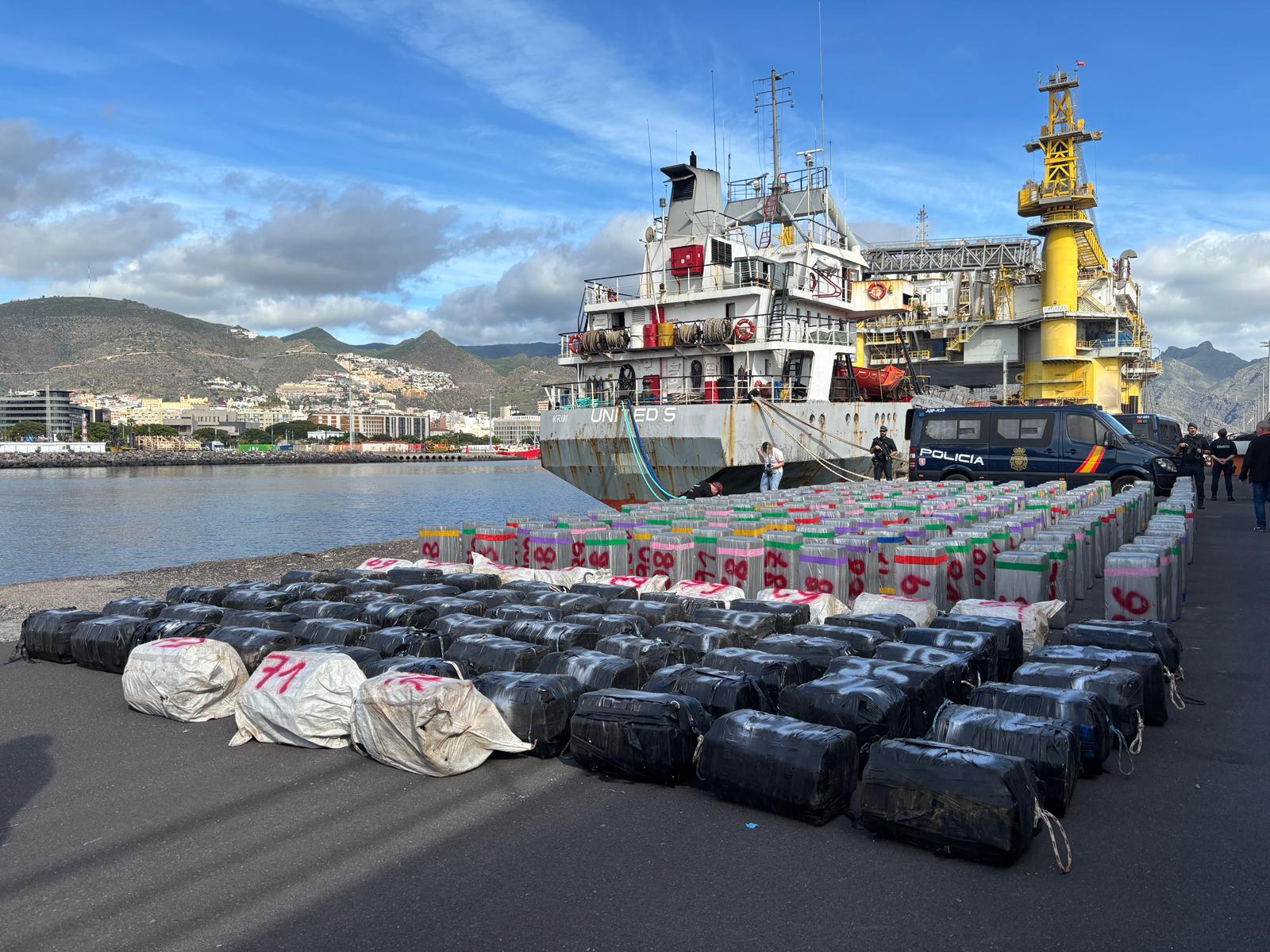 Police seize record 10 tonnes of cocaine hidden in salt shipment | The ...