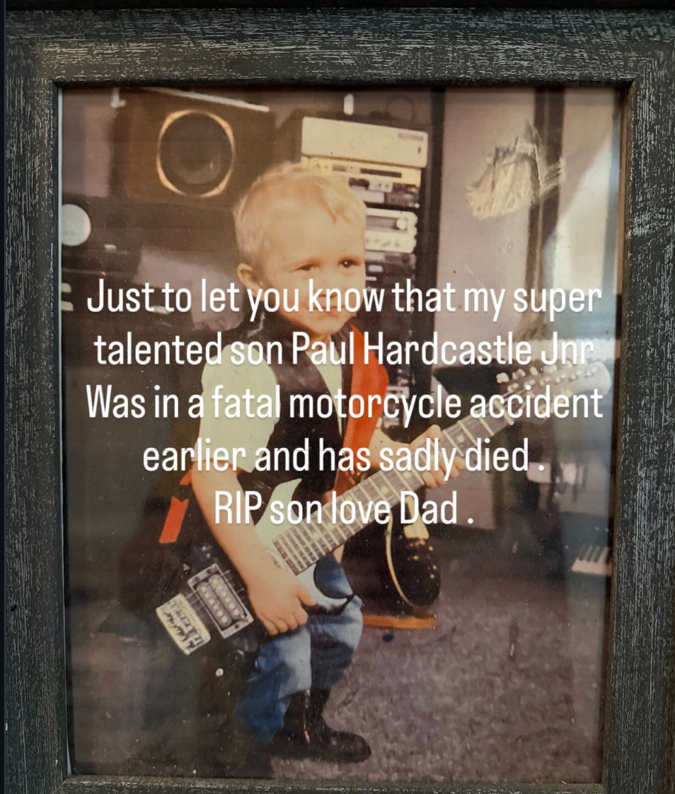 Eighties musician Paul Hardcastle announces death of…