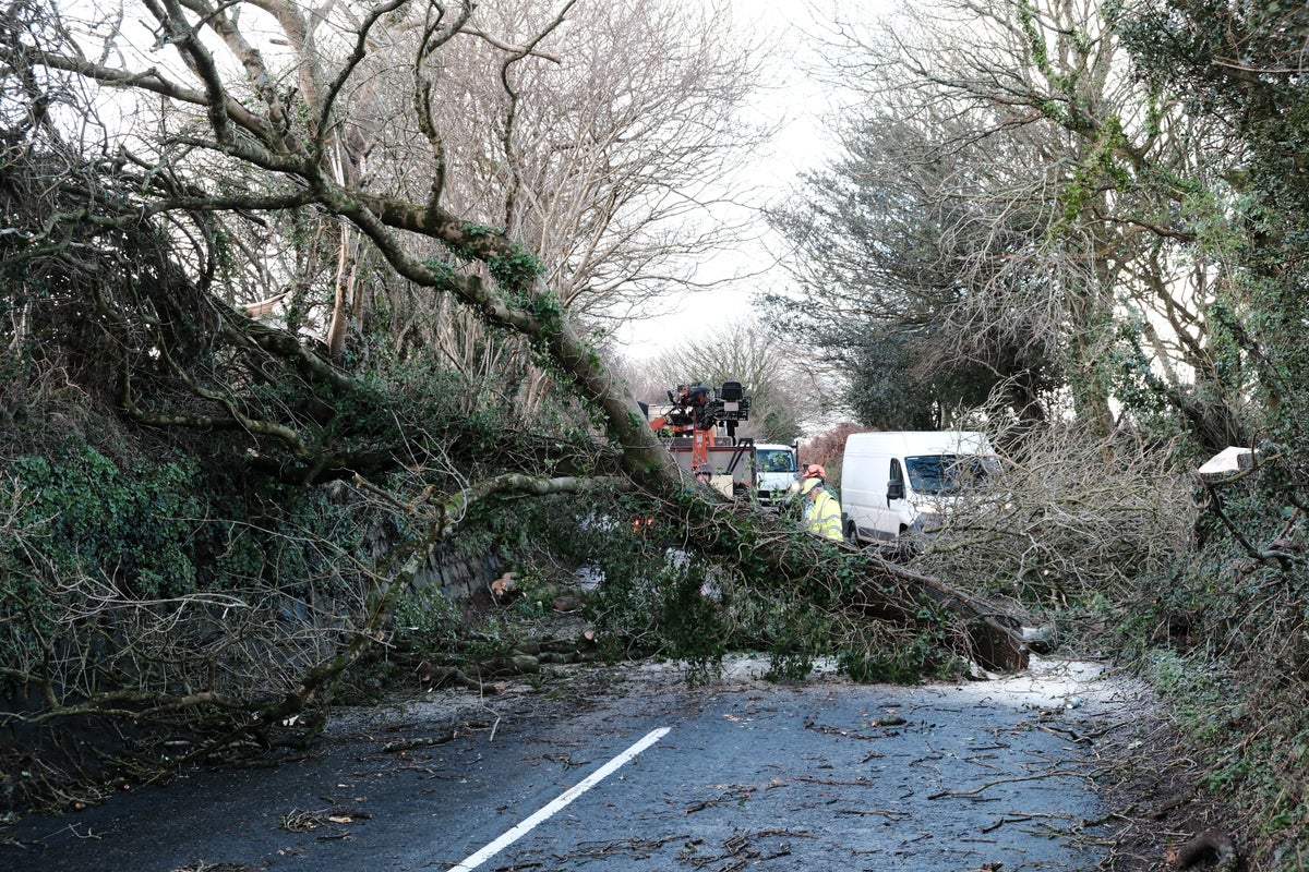Britain to be hit with snow, strong winds and heavy rain as Storm ...
